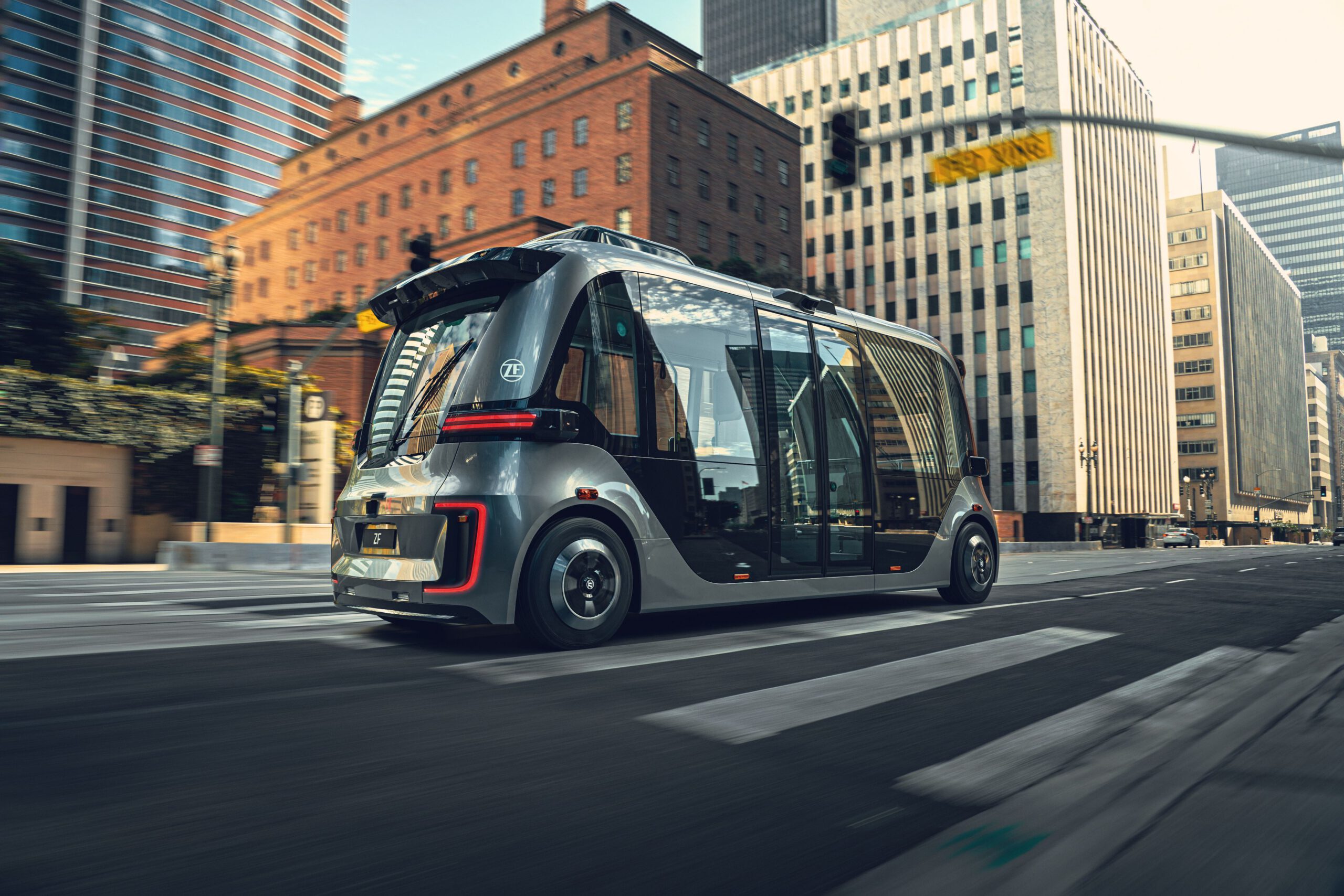 Neues Robo-Shuttle von ZF - AEEmobility