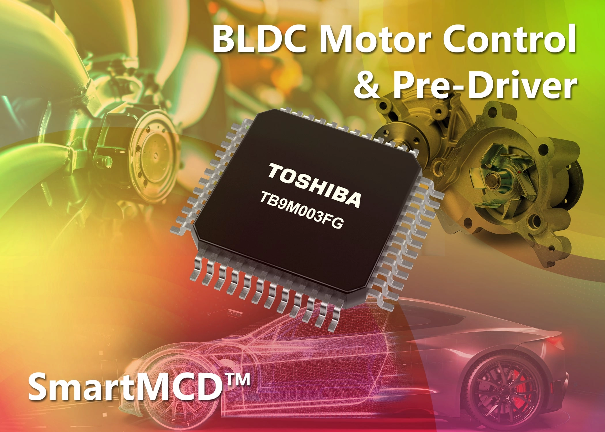 Toshiba: BLDC-Motorcontroller mit integriertem Mikrocontroller und Gate-Treibern - AEEmobility